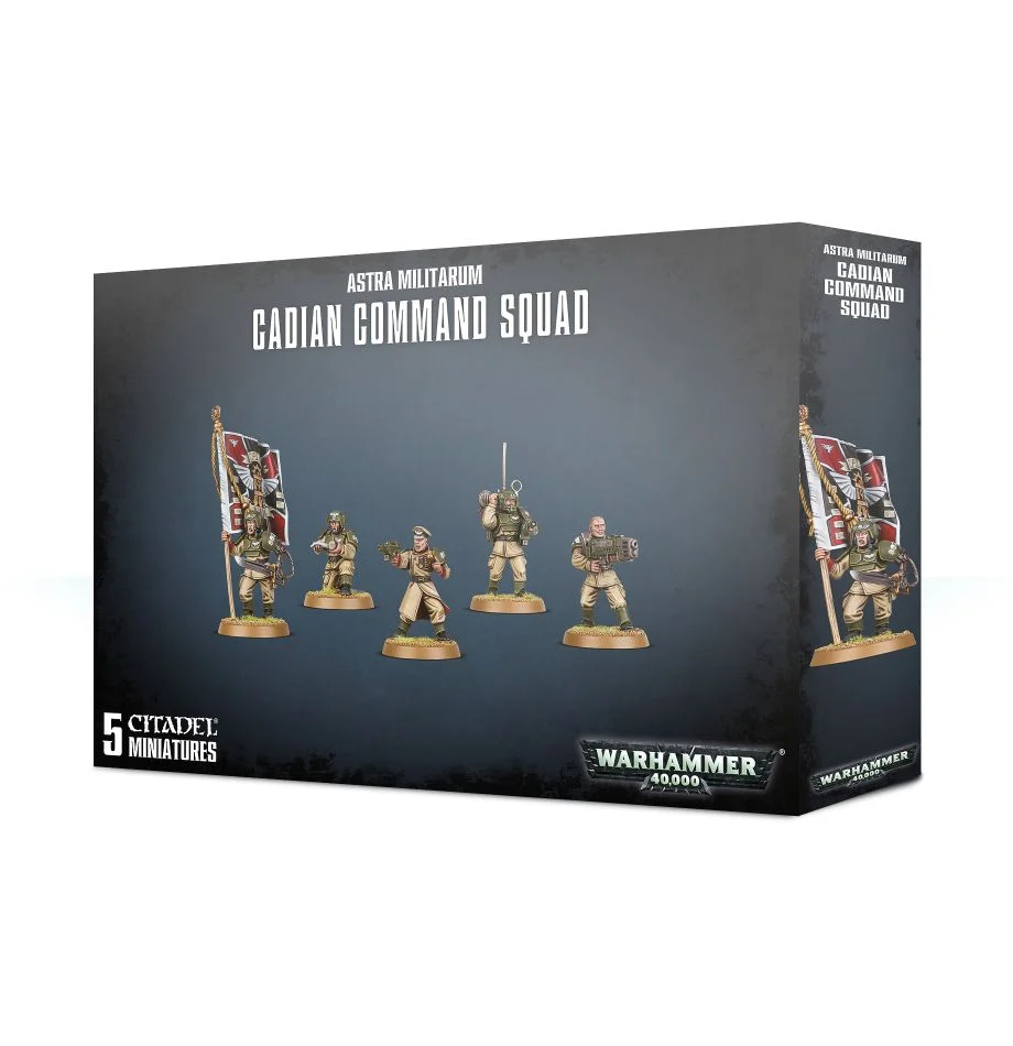 Astra Militarum: Cadian Command Squad – Midgard Games