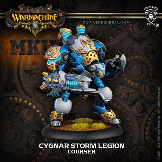 Cygnar: Storm Legion Courser Light Warjack – Midgard Games
