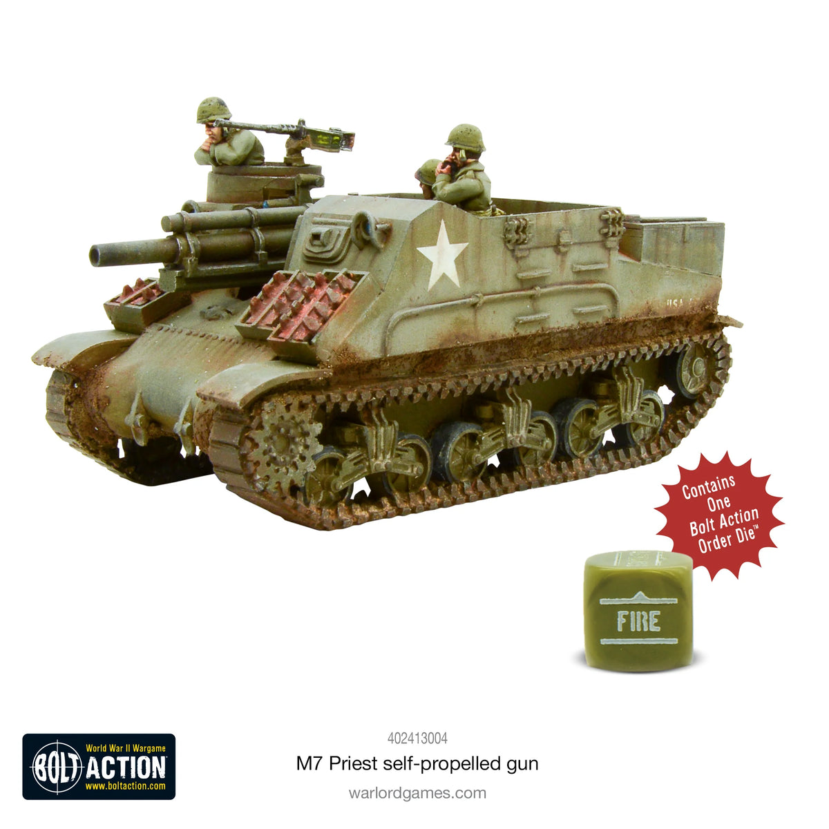 Bolt Action: M7 Priest Self-Propelled Gun – Midgard Games