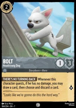 SET7 184/204: Bolt - Headstrong Dog (C) – Midgard Games