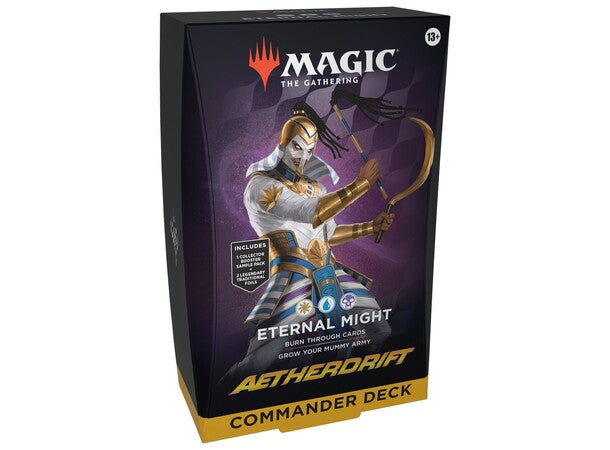 Magic the Gathering: Aetherdrift Commander Deck - Eternal Might ...