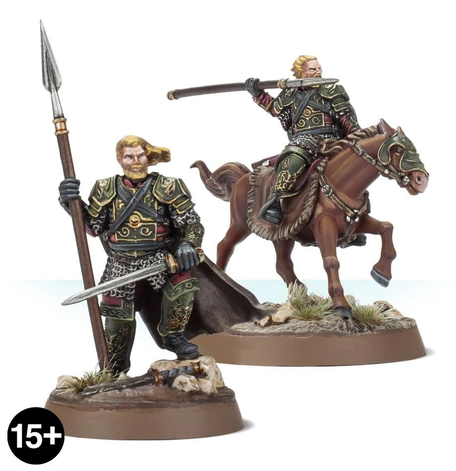 ROHAN: ELFHELM, CAPTAIN OF ROHAN, FOOT & MOUNTED – Midgard Games