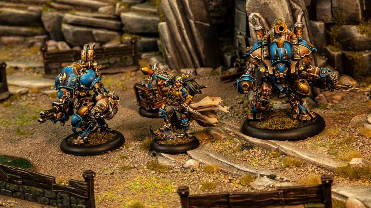 Warmachine: Cygnar Gravediggers Battlegroup Box – Midgard Games