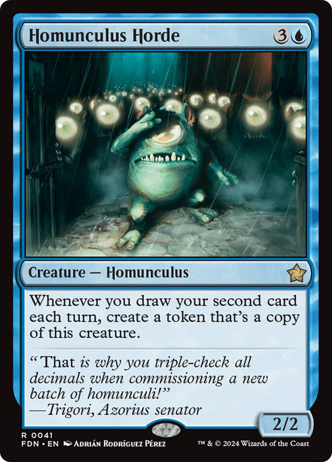 Foundations (U): Homunculus Horde (R) – Midgard Games