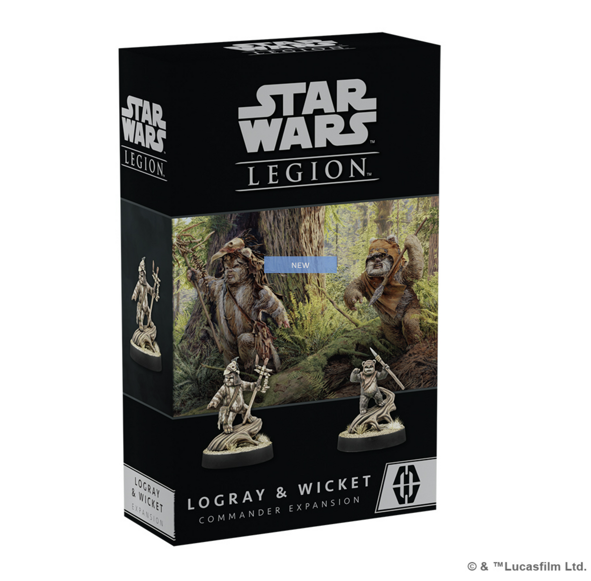 STAR WARS: LEGION - LOGRAY & WICKET COMMANDER EXPANSION – Midgard Games