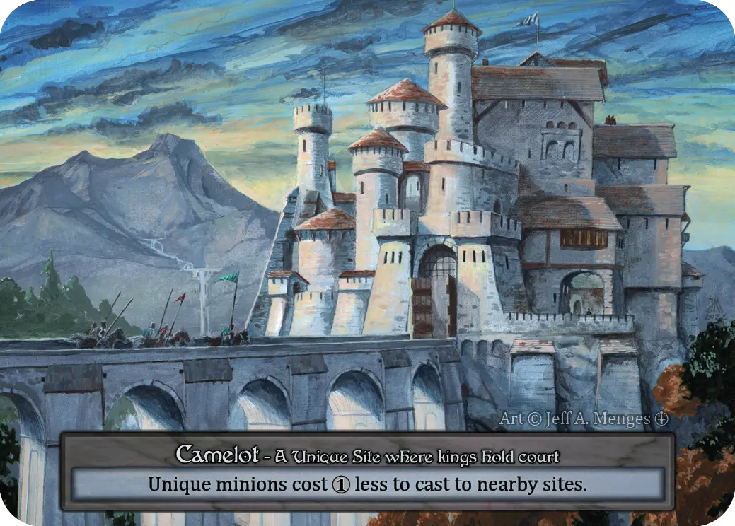 Camelot, A Unique Site where kings hold court – Midgard Games