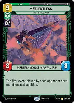 089/252 Relentless (R) – Midgard Games