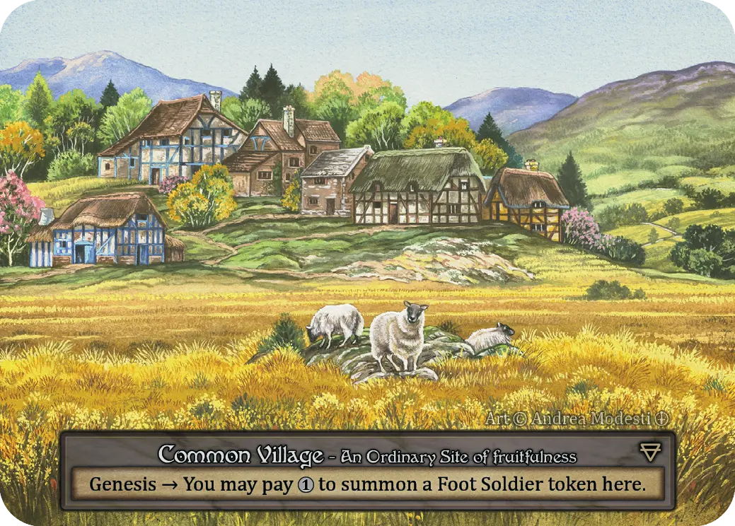 Common Village, An Ordinary Site of fruitfulness – Midgard Games