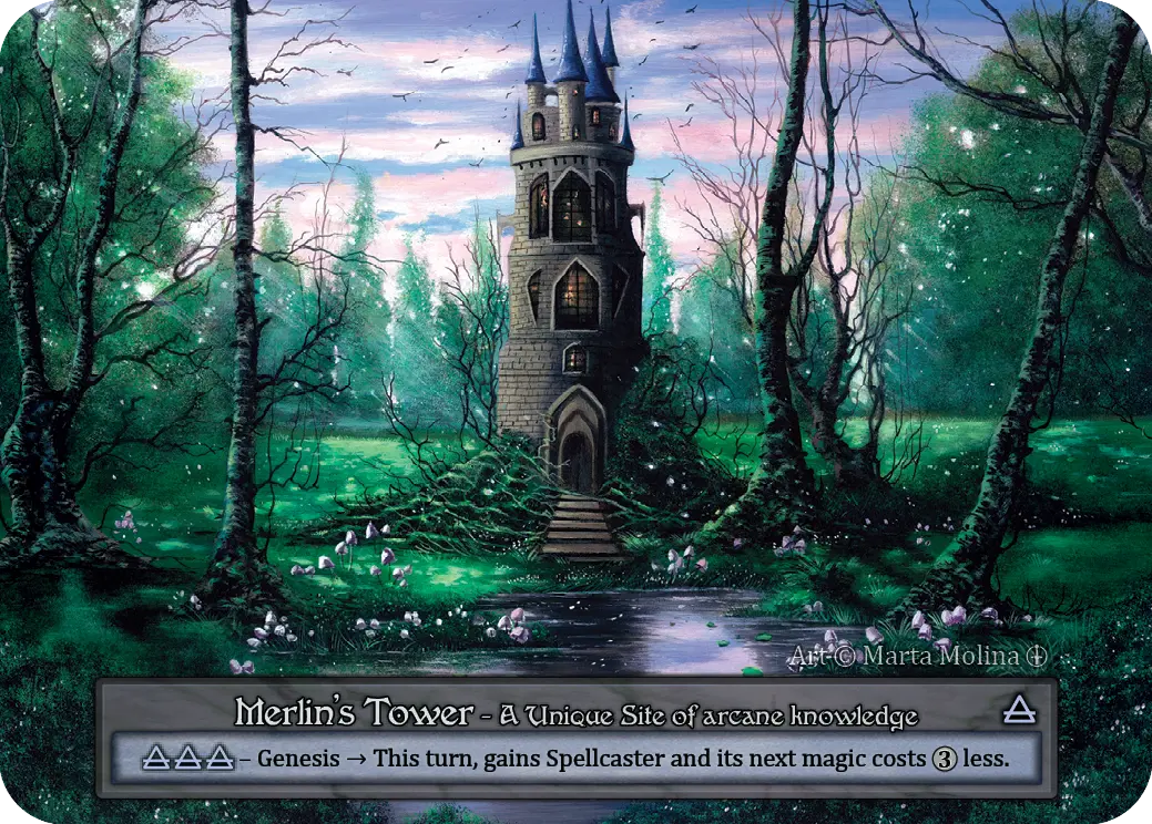 Merlin's Tower, A Unique Site of arcane knowledge – Midgard Games