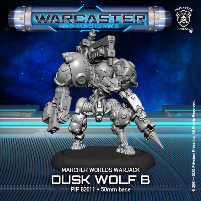 Marcher Worlds Light Warjack Variant: Dusk Wolf B – Midgard Games