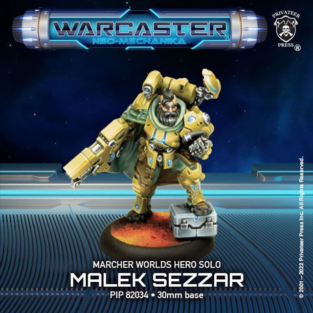 Marcher Worlds - Warchief Malek Sezzar, Hero Solo – Midgard Games