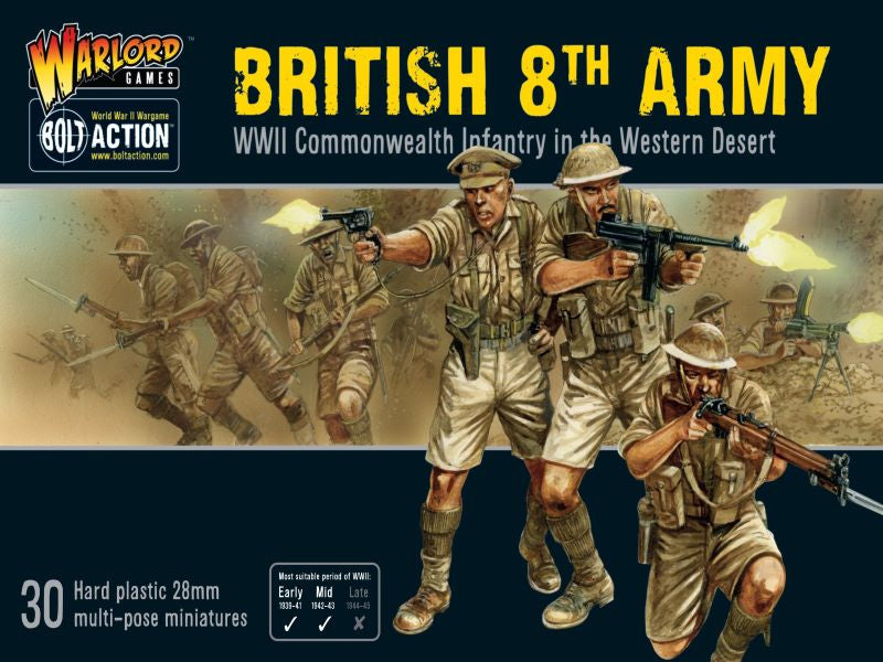 Commonwealth Infantry Warlord Games Bolt Action 8th Army Infantry - 1: ...