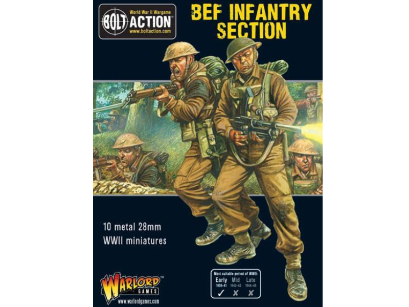 Bolt Action: BEF Infantry Section – Midgard Games