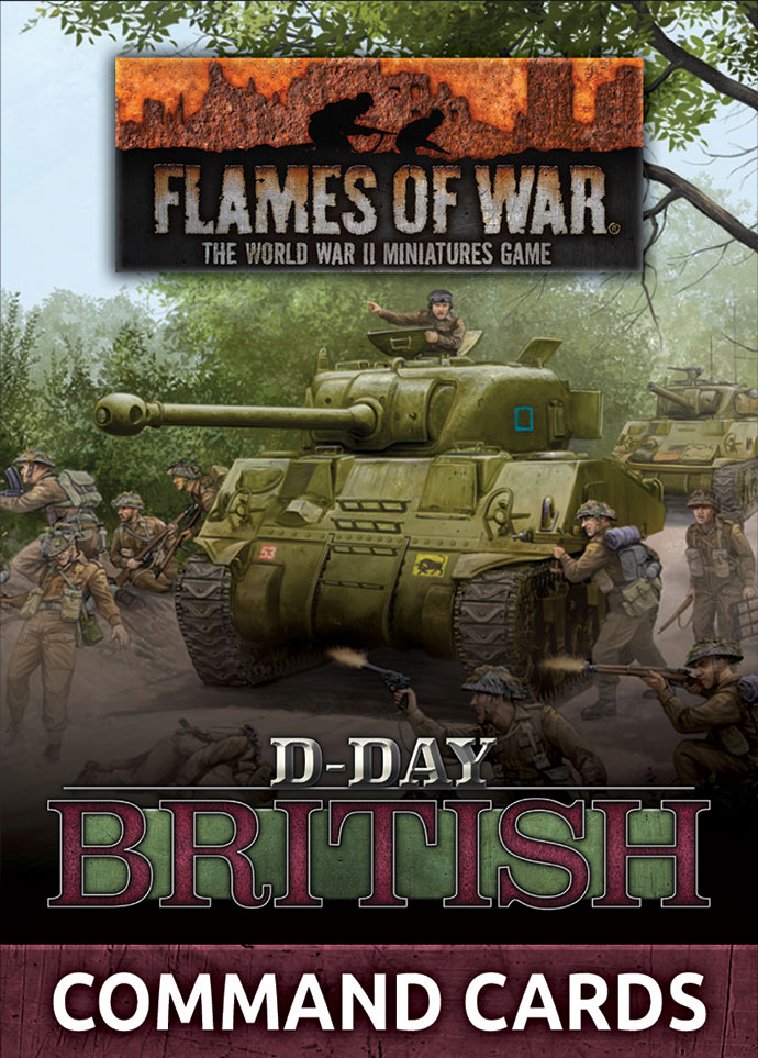D-Day: British Command Cards – Midgard Games