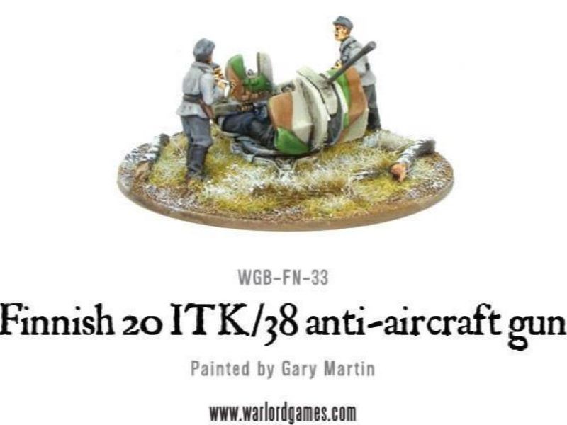 Bolt Action: Finnish ITK/38 Anti-Aircraft Gun – Midgard Games