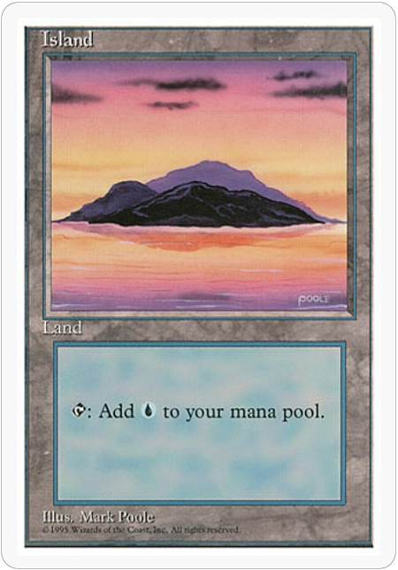 4th Edition (L): Island (B) – Midgard Games